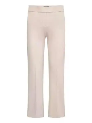 Seductive Concealed Closure Trousers - Neutrals