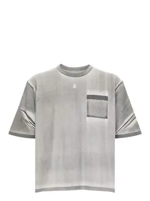 Alexander McQueen Chest-pocket T-shirt - Grey