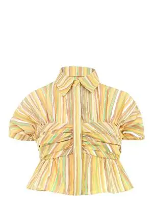 Alexis Arya Striped Top - Yellow