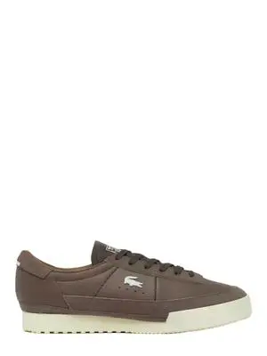 Lacoste Aura Logo Low-top Sneakers - Brown
