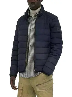 Marc O'polo Quilted Zip Jacket - Blue