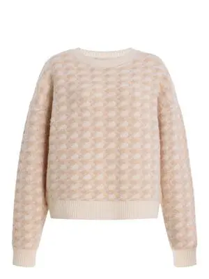 ZANKOV Karolina Wool-cashmere Jacquard Sweater - Multi