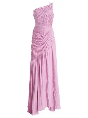 GEORGIA HARDINGE Exclusive Eden Georgette Maxi Dress Purple