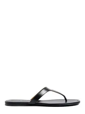 KHAITE Archer Leather Thong Sandals