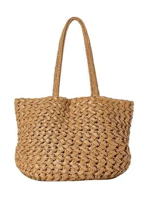 THE ROW Estelle Two Raffia Tote - The