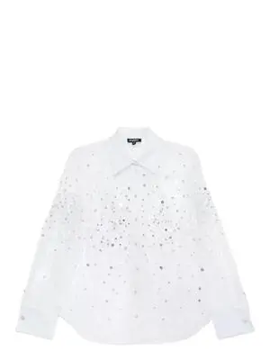 Retrofete Eugenia Embellished Shirt - White