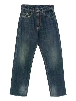 MAISON MARGIELA Five-pocket Jeans With Button Fastening - Blue