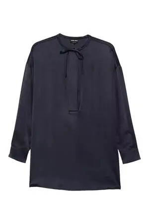 GIORGIO ARMANI Tie Neck Blouse