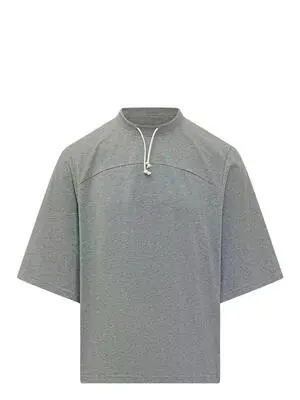 MORDECAI Cord Band T-shirt - Grey