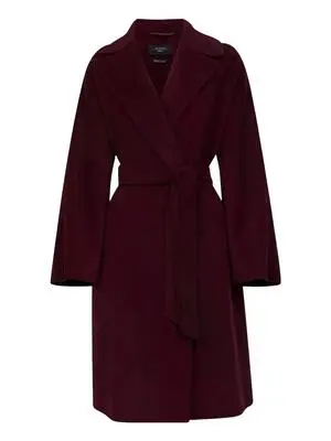 Max Mara Civada Coat Red