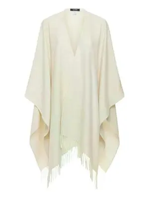 Alonpi Fringed Cape - Neutrals