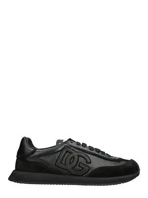 Dolce & Gabbana Woven Low-top Trainers - Black