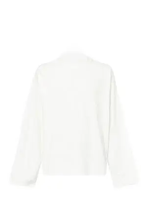 ENTIRE STUDIOS Long-sleeve Relaxed Cotton-jersey T-shirt - White