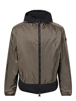 Moncler Galveston Hooded Shell Jacket - Brown