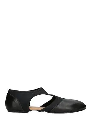 MAISON MARGIELA Tabi Jazz Leather And Woven Loafers - Black