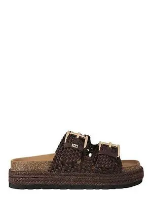 Kurt Geiger Raquel Woven Sandals - Brown