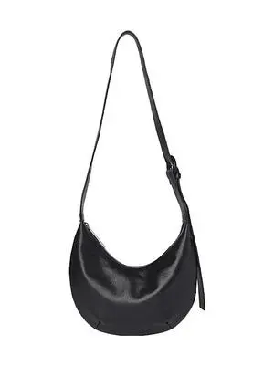 Whistles Small Sia Leather Cross-body Bag - Black