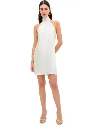 Rixo Capucine Silk-satin Dress - Cream