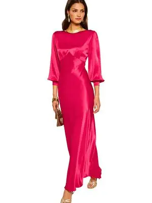 Rixo Marni Gown - Pink
