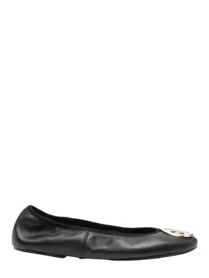 Tory Burch Reva Travel Ballet Flat Perfect Black/gold