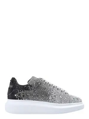 Alexander McQueen Oversized Crystal - Silver/black