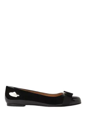 FERRAGAMO Varina Ballet Flat - Black