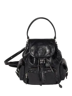 Miu Miu Nappa Leather Backpack - Black
