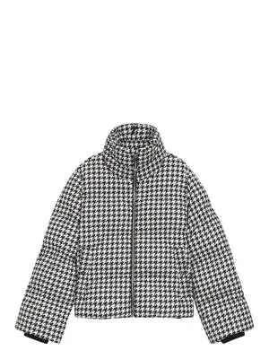 Hugo Houndstooth Padded Jacket - Patterned