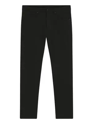 BOSS Porsche X Tapered-fit Stretch Denim Pants - Black