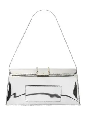 Jacquemus Jacquemus Le Long Bambino Shoulder Bag Silver