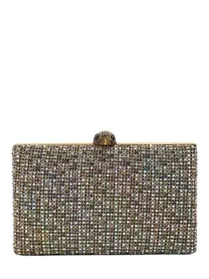 Kurt Geiger Crystal Kensington Clutch - Gold