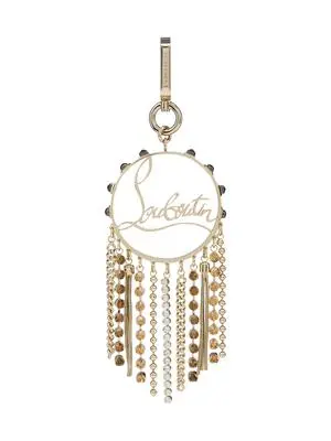 CHRISTIAN LOUBOUTIN Trapeze Keyring - Gold