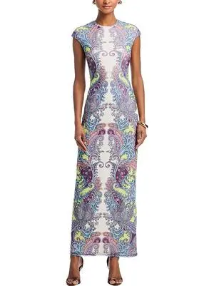 AFRM Cody Maxi Dress - Citrus Paisley