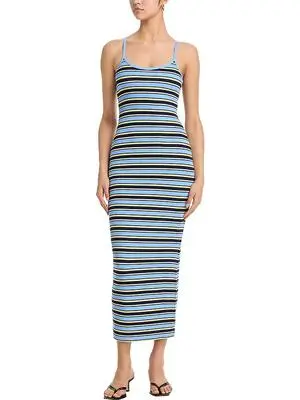 AFRM Ashlyn Stripe Cami Maxi Dress - Iris Stripe