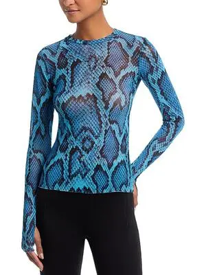 AFRM Kaylee Top - Blue Fish