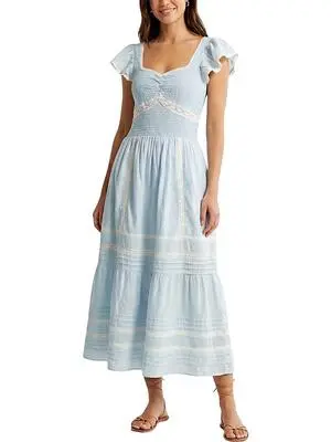 AMY JANE LONDON Tallulah Maxi Dress - Porcelain Blue