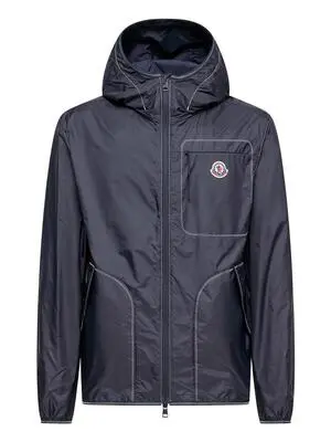Moncler Terche Hooded Windbreaker - Blue