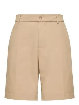 Moncler Seersucker Shorts - Beige