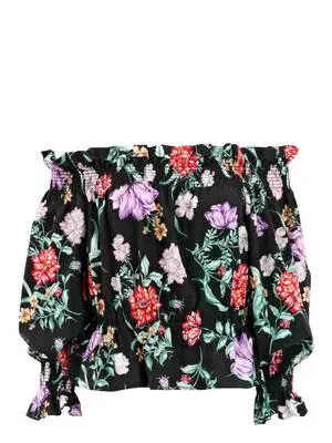 CHRISTY LYNN Vienna Floral Blouse - Black