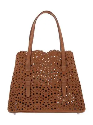 Alaïa Mina 25 Tote Bag - Brown