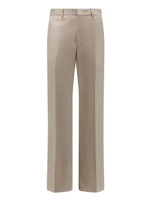 Tagliatore Virgin Wool Trousers - Beige