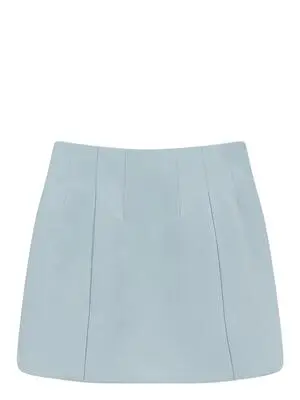 Retrofete Asta Satin Skirt - Blue