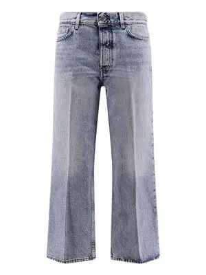 TOTEME Cotton Flare Jeans - Blue
