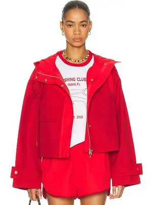 Staud Alta Jacket - Cardinal