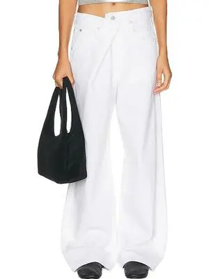 AGOLDE AGOLDE Vana Fold Jeans Milkshake