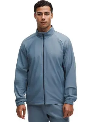 Lululemon Knit Warm-up Jacket - Steel Blue/steel Blue