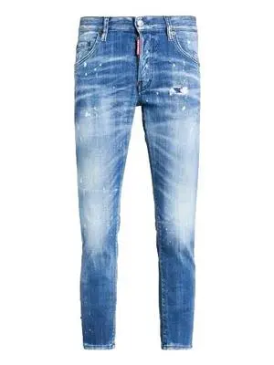 Dsquared2 Jeans In Cotton And Elastane - Blue