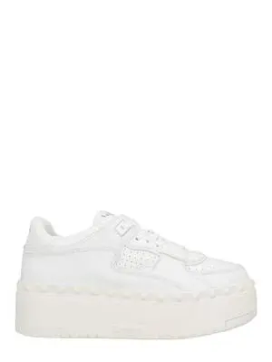 Valentino Garavani Leather Sneakers - White