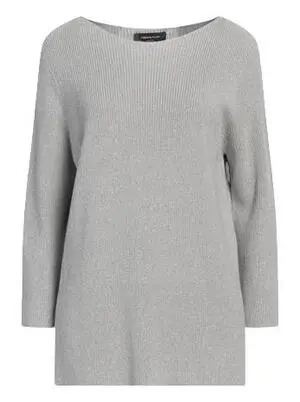 Fabiana Filippi Sweater In Cotton, Viscose, And Polyester - Grey