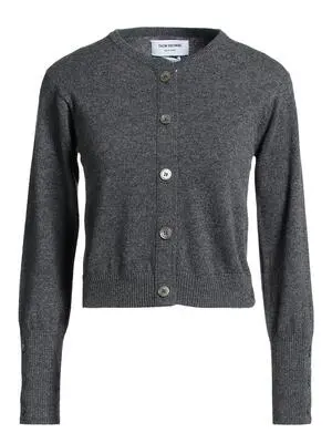 Thom Browne Cashmere Cardigan - Dark Gray